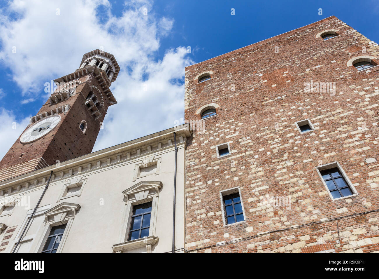 Torre dei lamberti medieval city hi-res stock photography and images ...