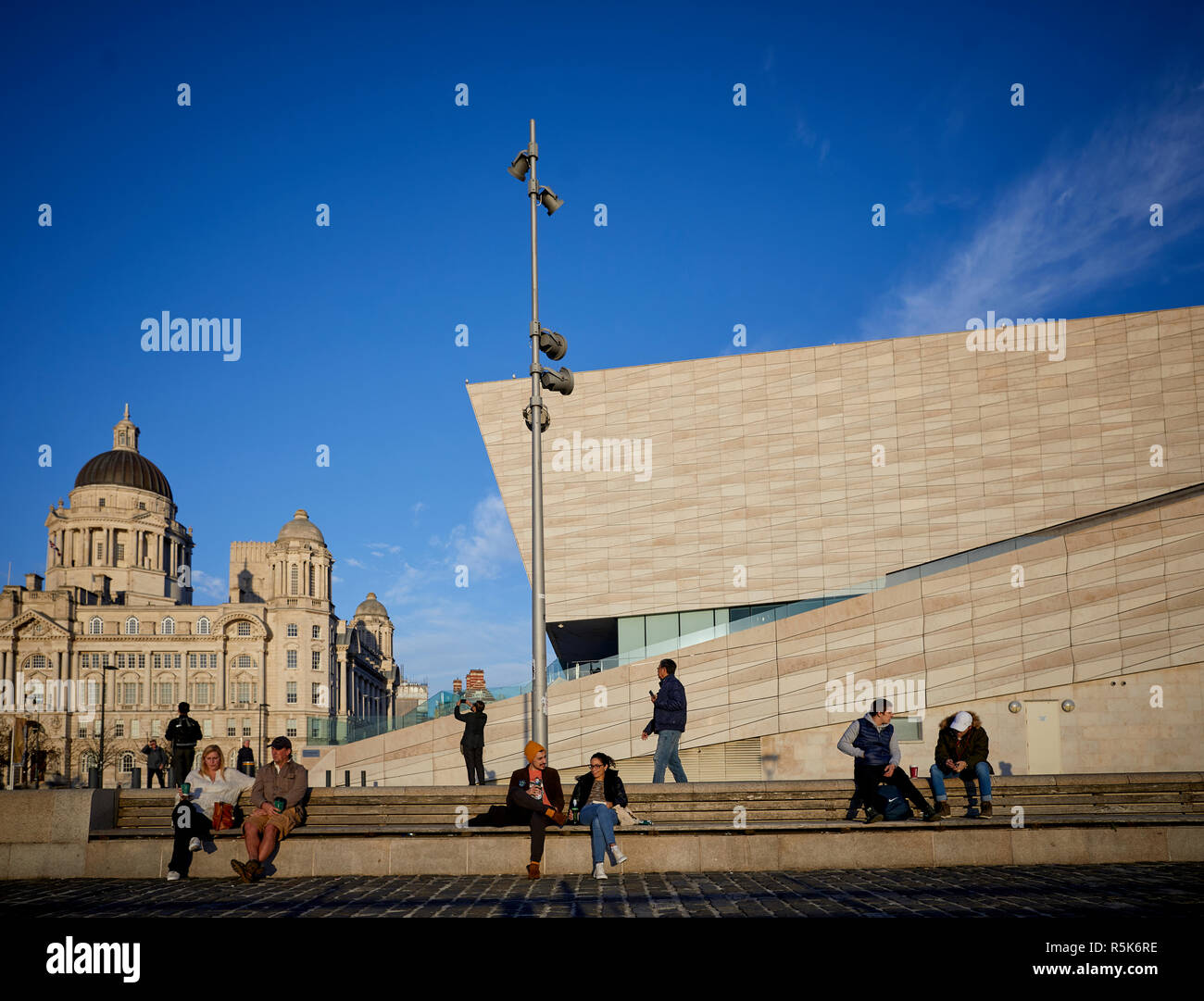 Liverpool Waterfront Development Area High Resolution Stock Photography ...