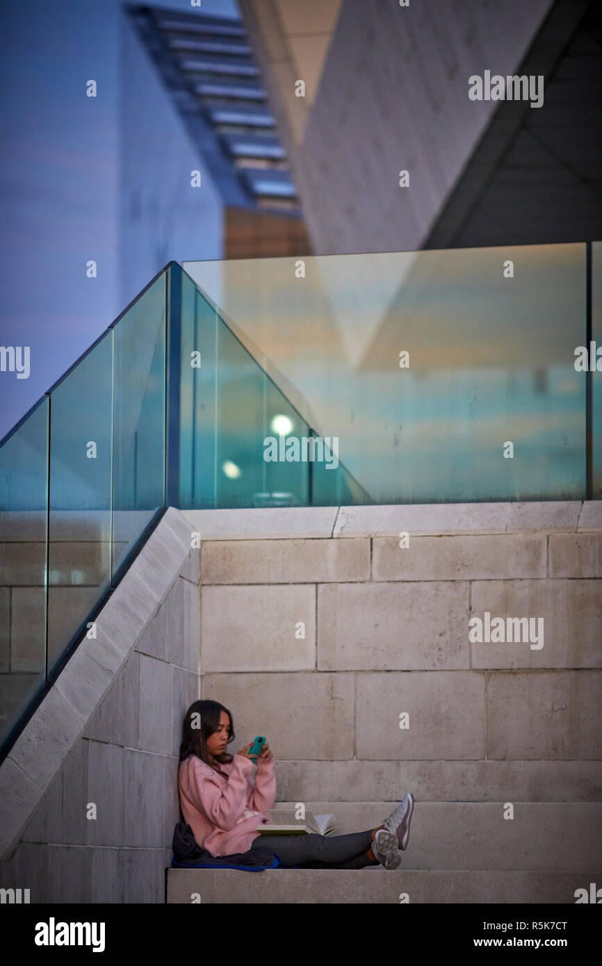 Pier Head Liverpool Waterfront Museum of Liverpool steps Stock Photo ...