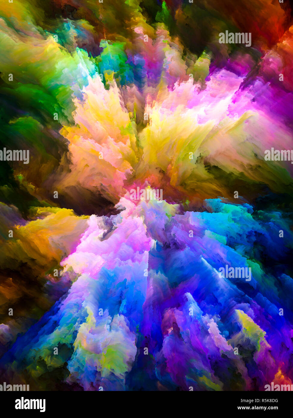 Toward Digital Colors Stock Photo - Alamy