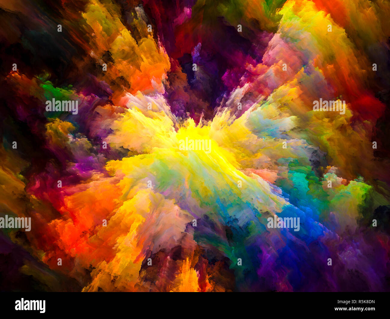 Quickening of Colors Stock Photo - Alamy
