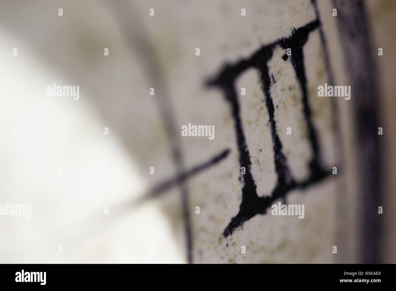 Roman number hi-res stock photography and images - Alamy
