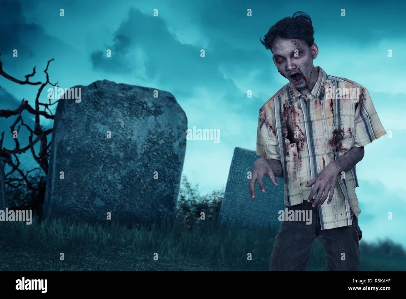 Dead human male body hi-res stock photography and images - Alamy