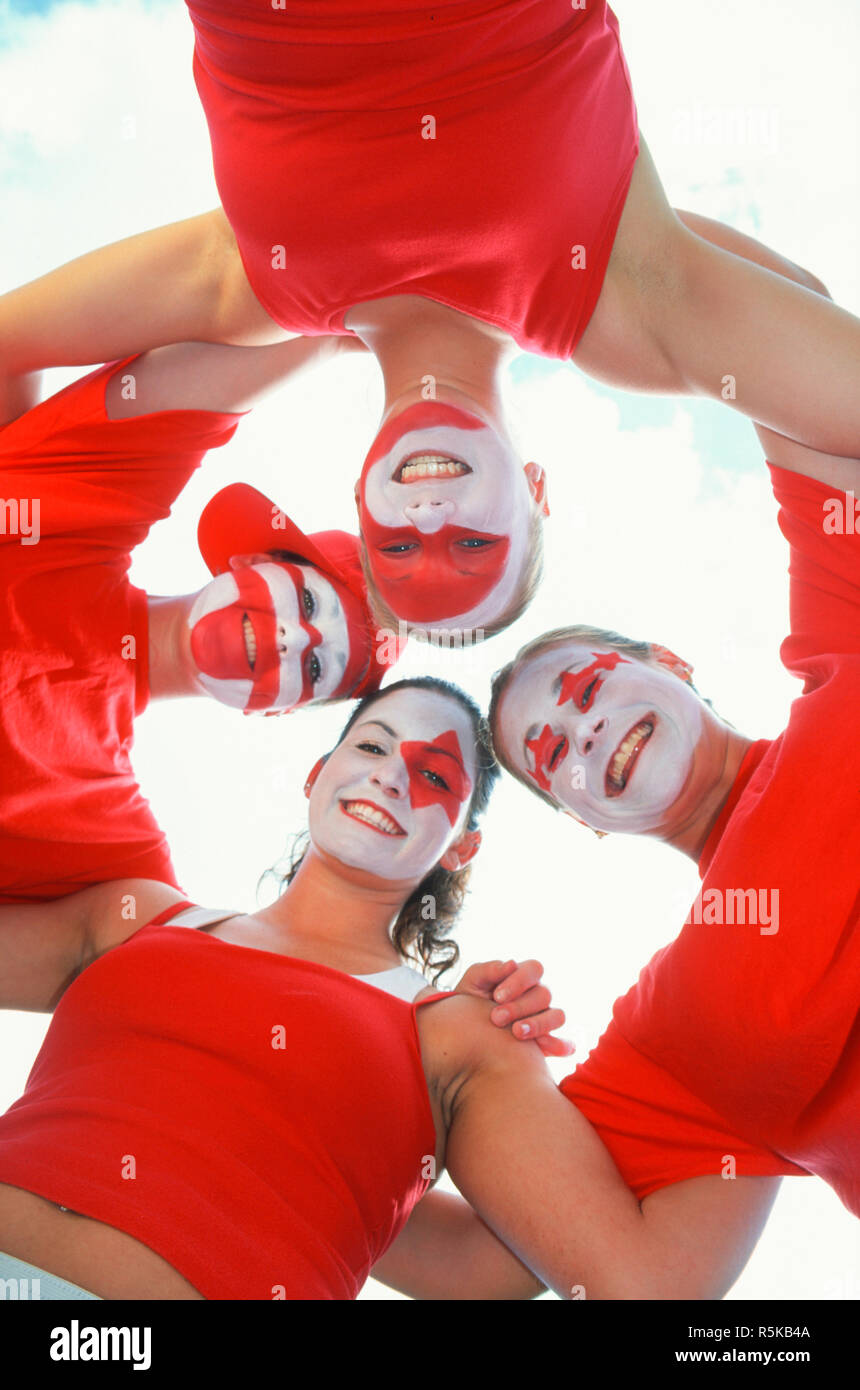 Football game face paint usa hi-res stock photography and images - Alamy