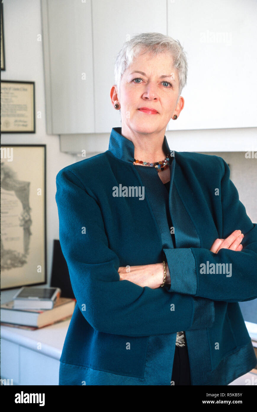 Self-assured CEO in her corporate office, USA Stock Photo - Alamy