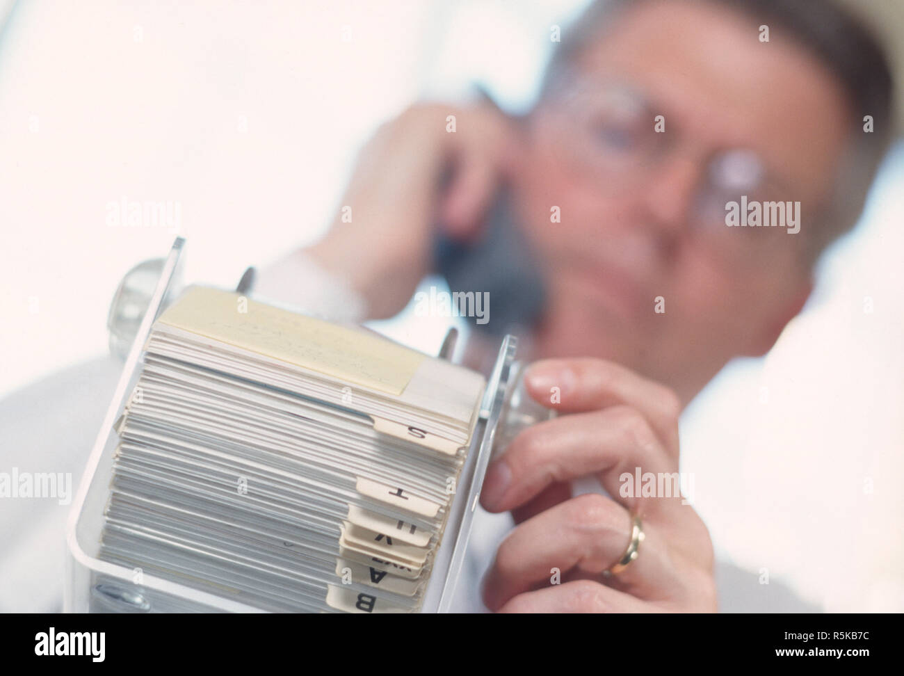 Rolodex Cards High Resolution Stock Photography and Images - Alamy