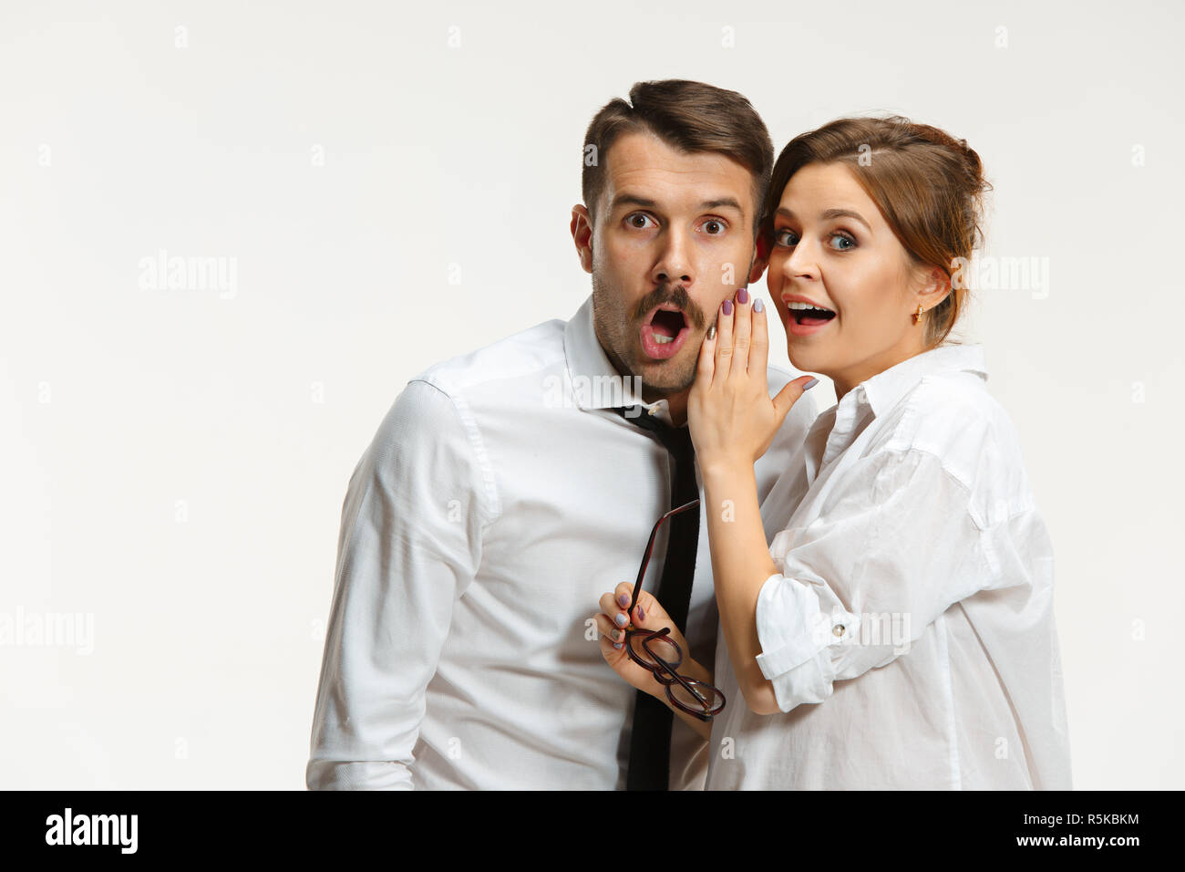 Office workers gossiping hi-res stock photography and images - Alamy