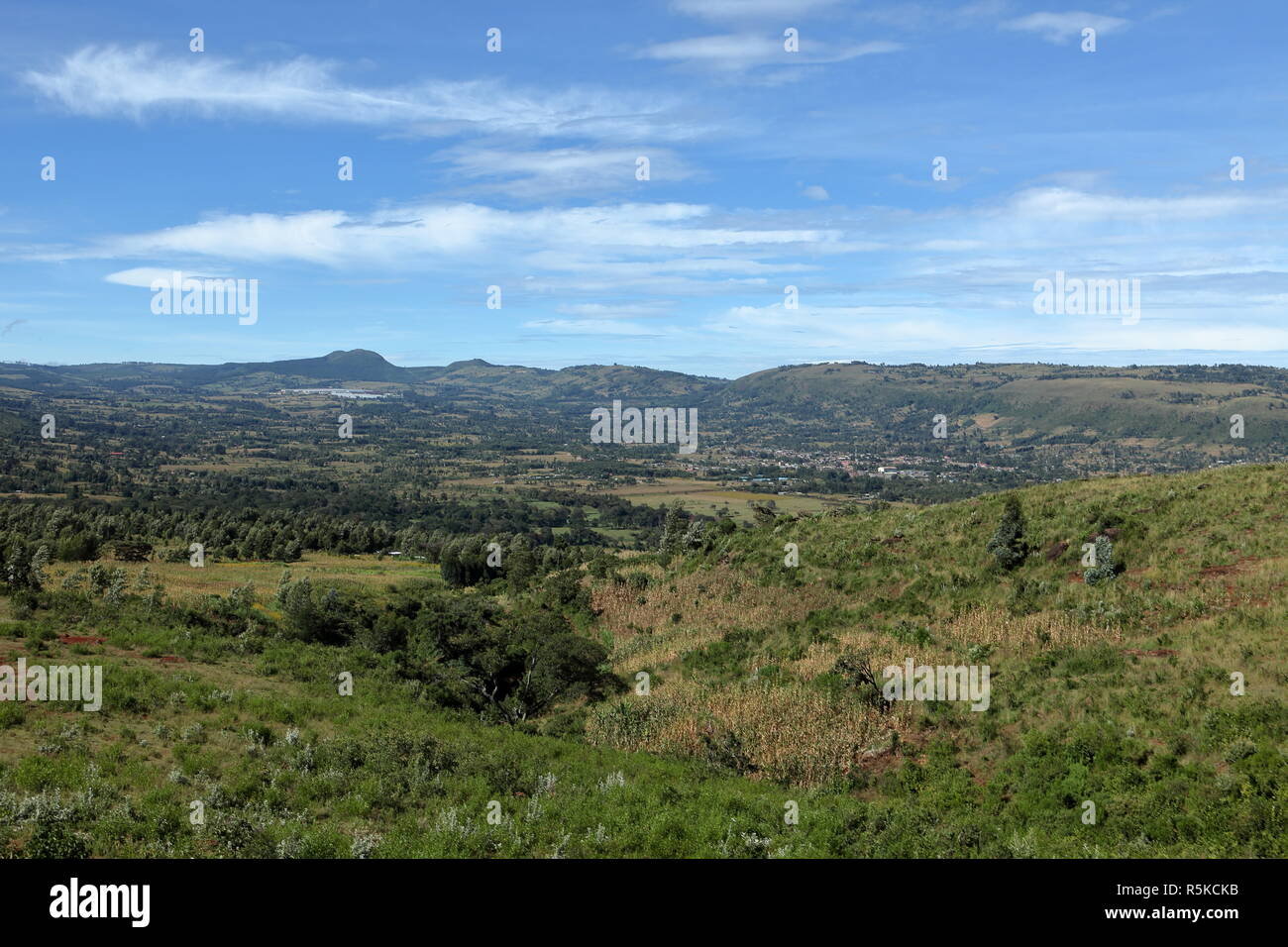 the landscapes in north kenya Stock Photo - Alamy
