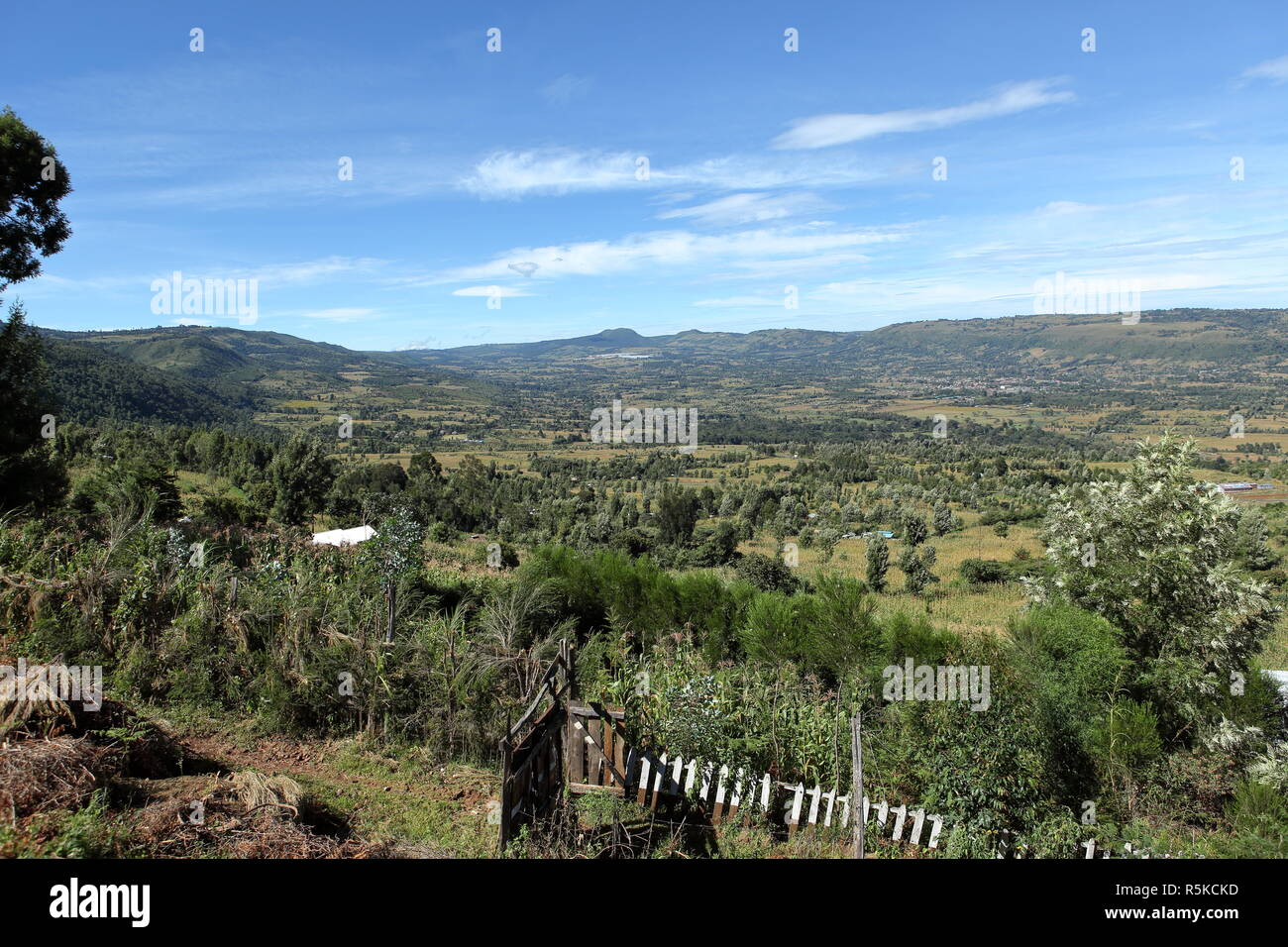 the landscapes in north kenya Stock Photo - Alamy