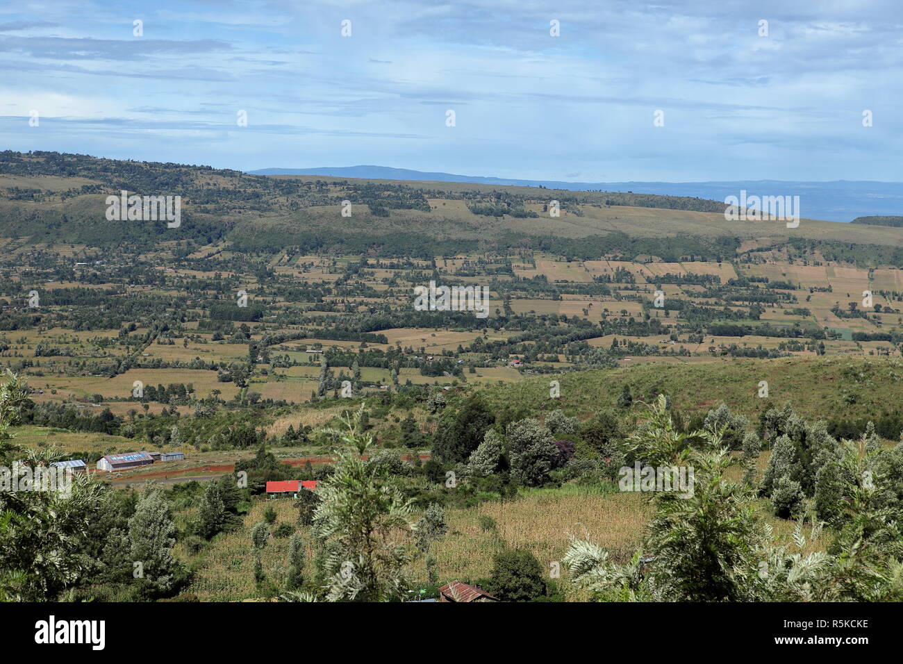 the landscapes in north kenya Stock Photo - Alamy