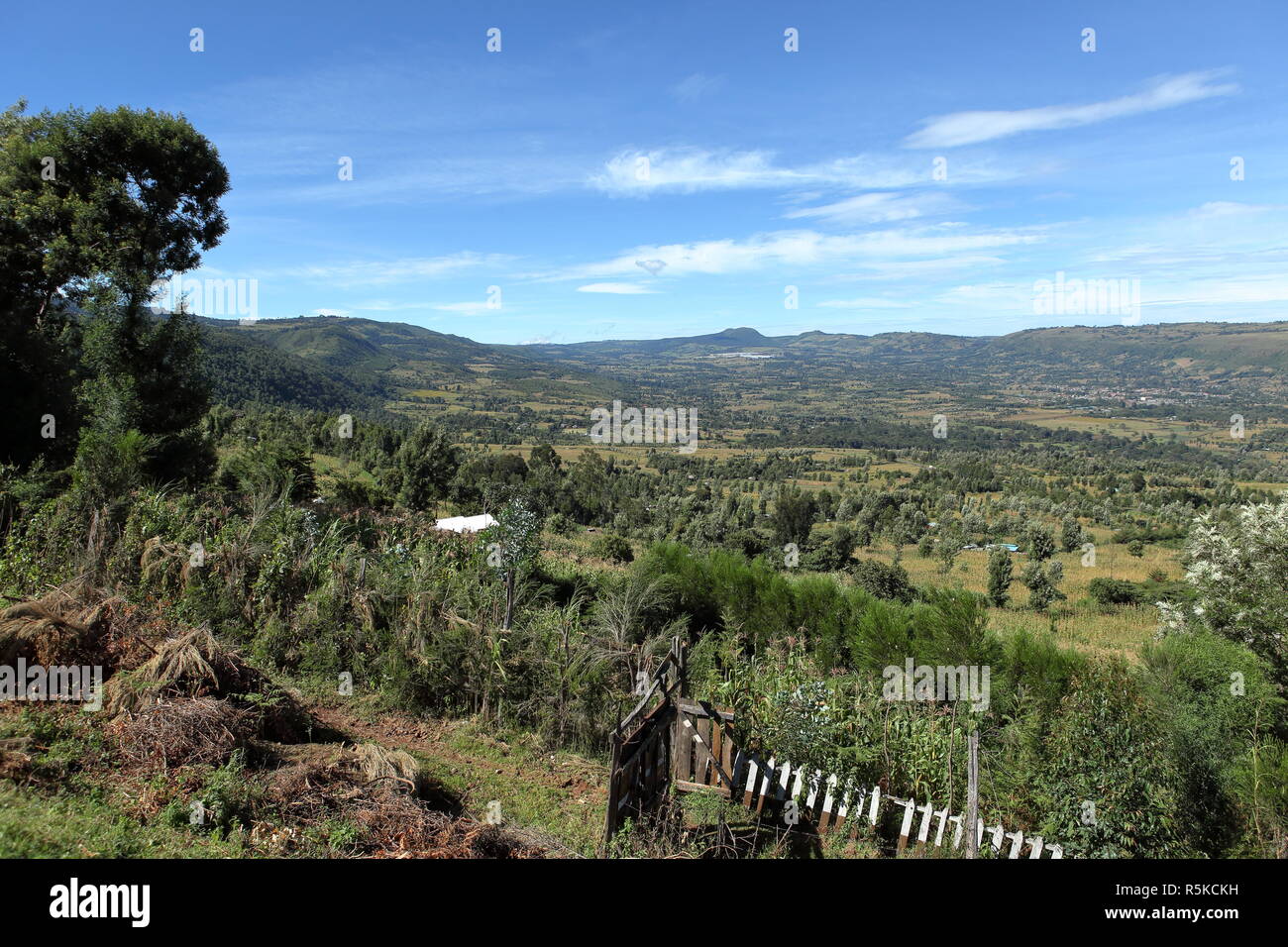 the landscapes in north kenya Stock Photo - Alamy