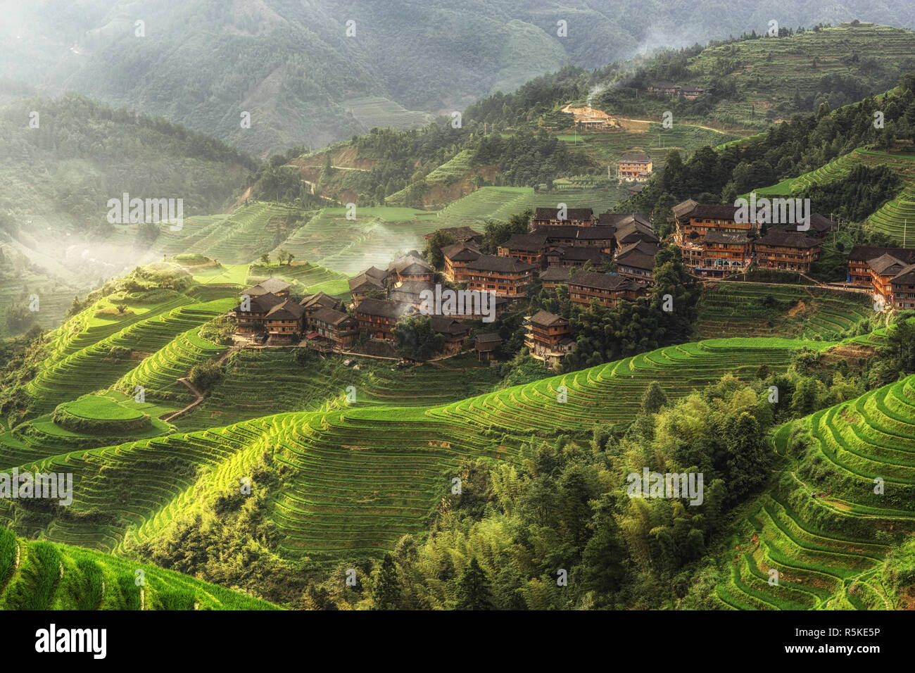 Longji farming community hi-res stock photography and images - Alamy