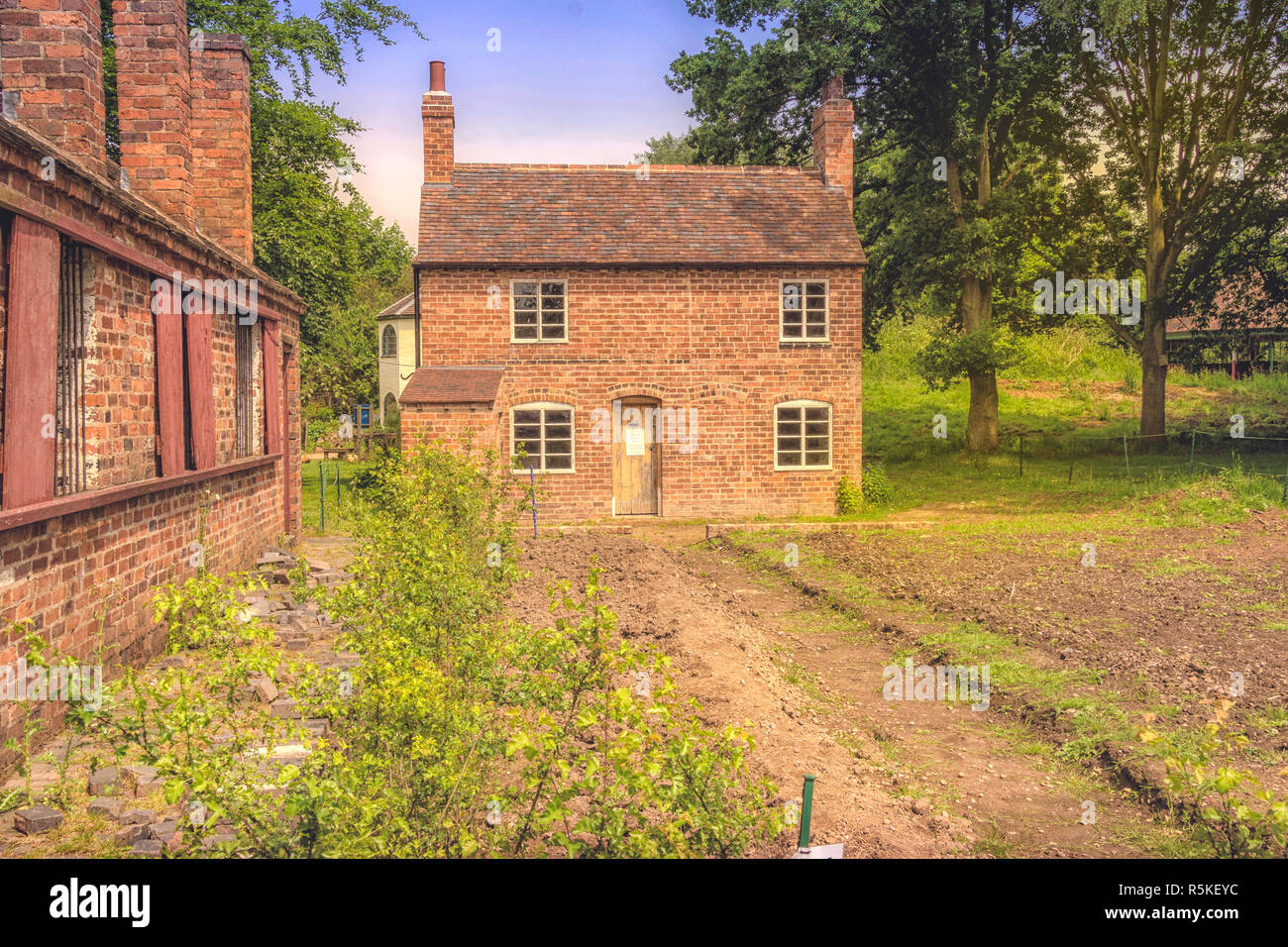 Avoncroft Museum of Historical Buildings grounds Stock Photo - Alamy