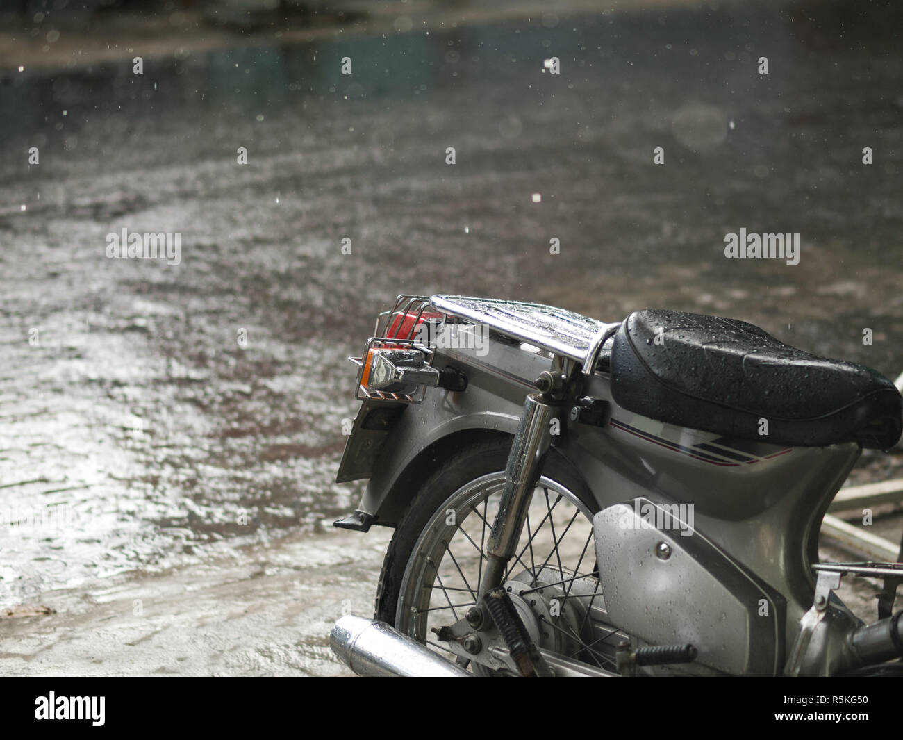 Motorcycle flood hi-res stock photography and images - Alamy
