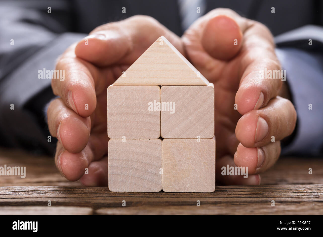 Human made wooden blocks hi-res stock photography and images - Alamy
