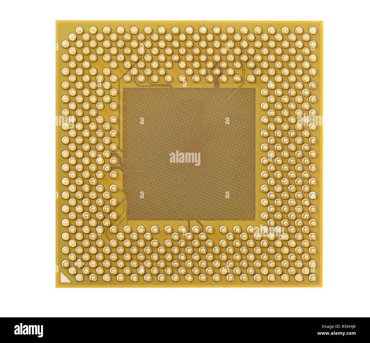 Central processing unit or Computer chip Stock Photo - Alamy