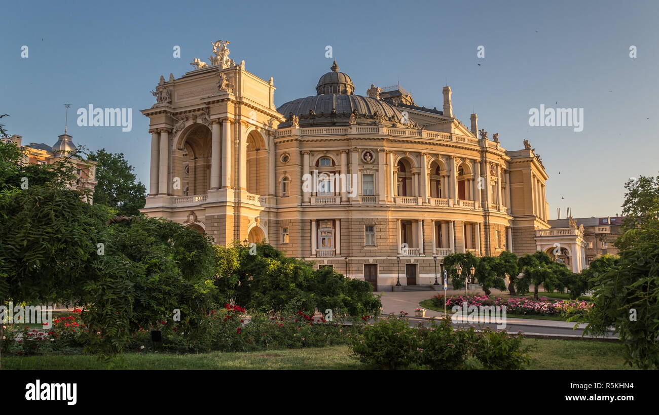 Odessa Opera House Stock Photo - Alamy