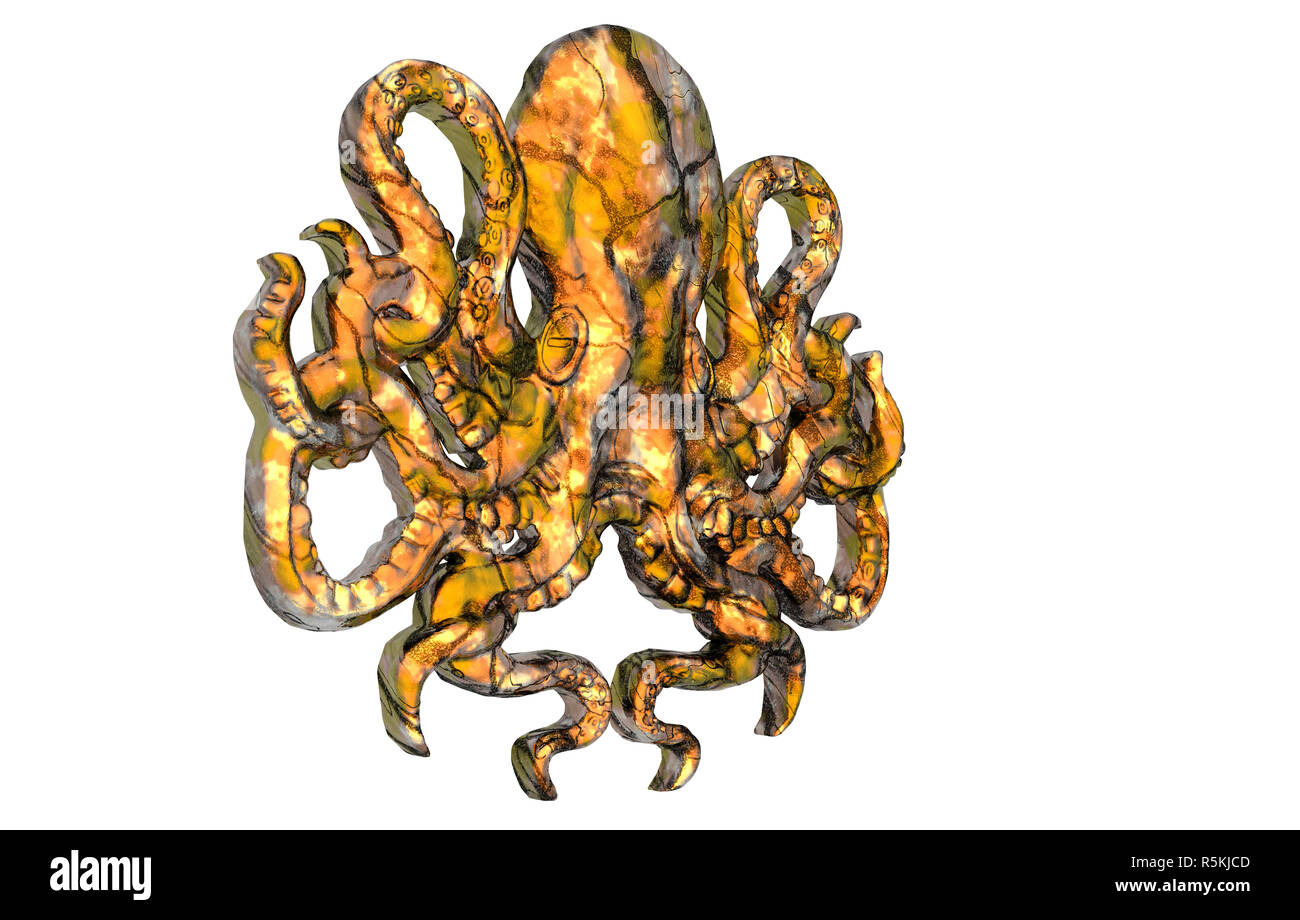 octopus emblem free Stock Photo - Alamy