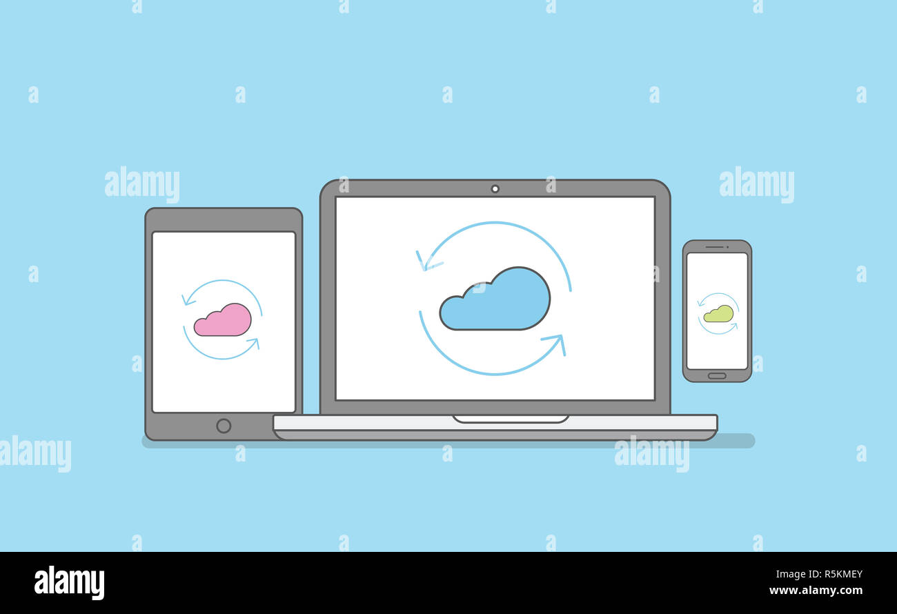 sync technology between mobile platform includes laptop tablet and ...