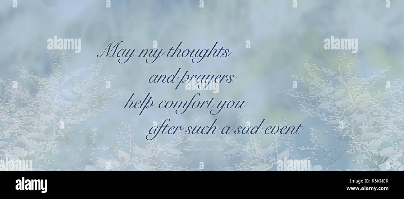 Deepest Sympathy Stock Photos & Deepest Sympathy Stock Images - Alamy