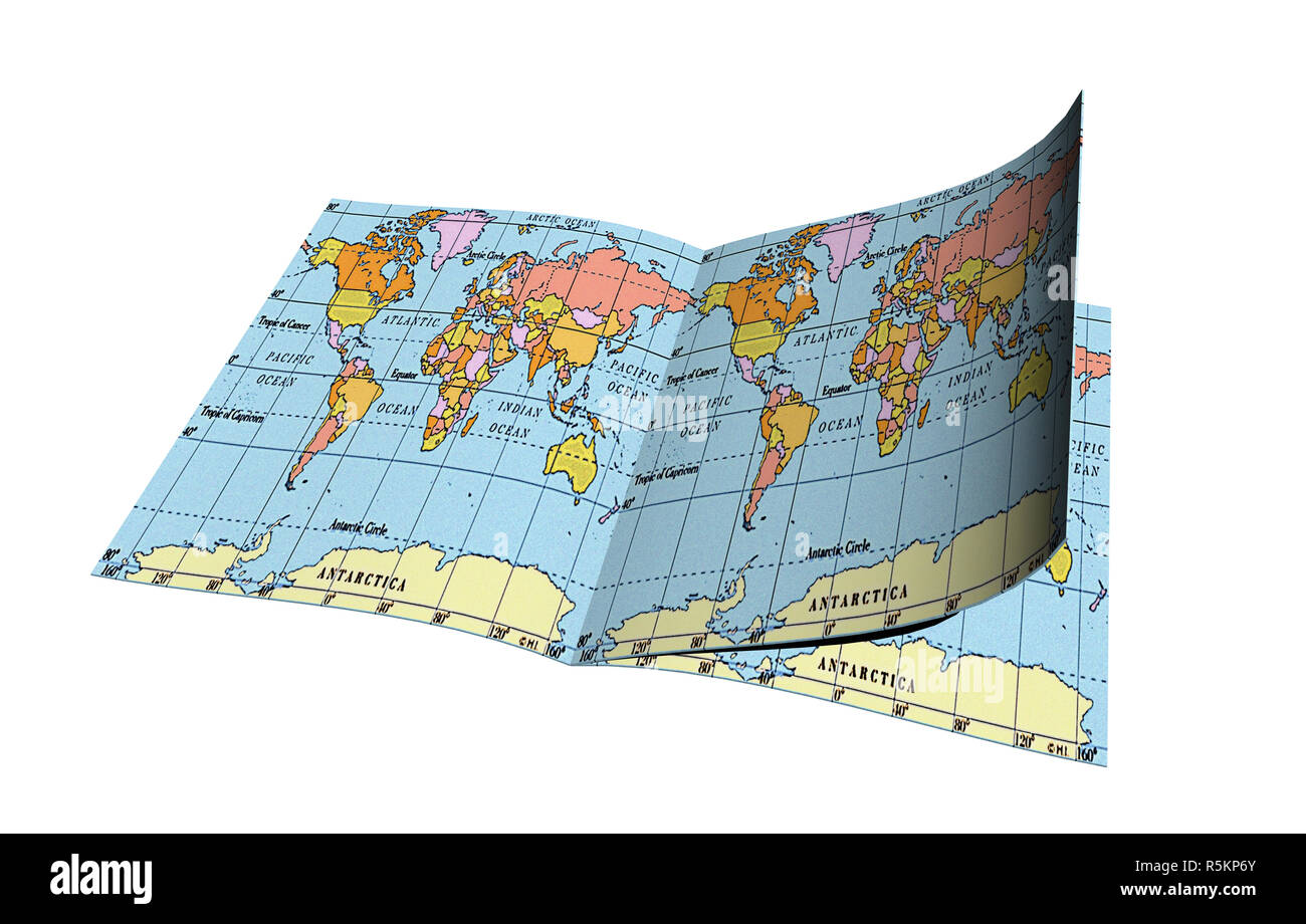 book with maps released Stock Photo - Alamy