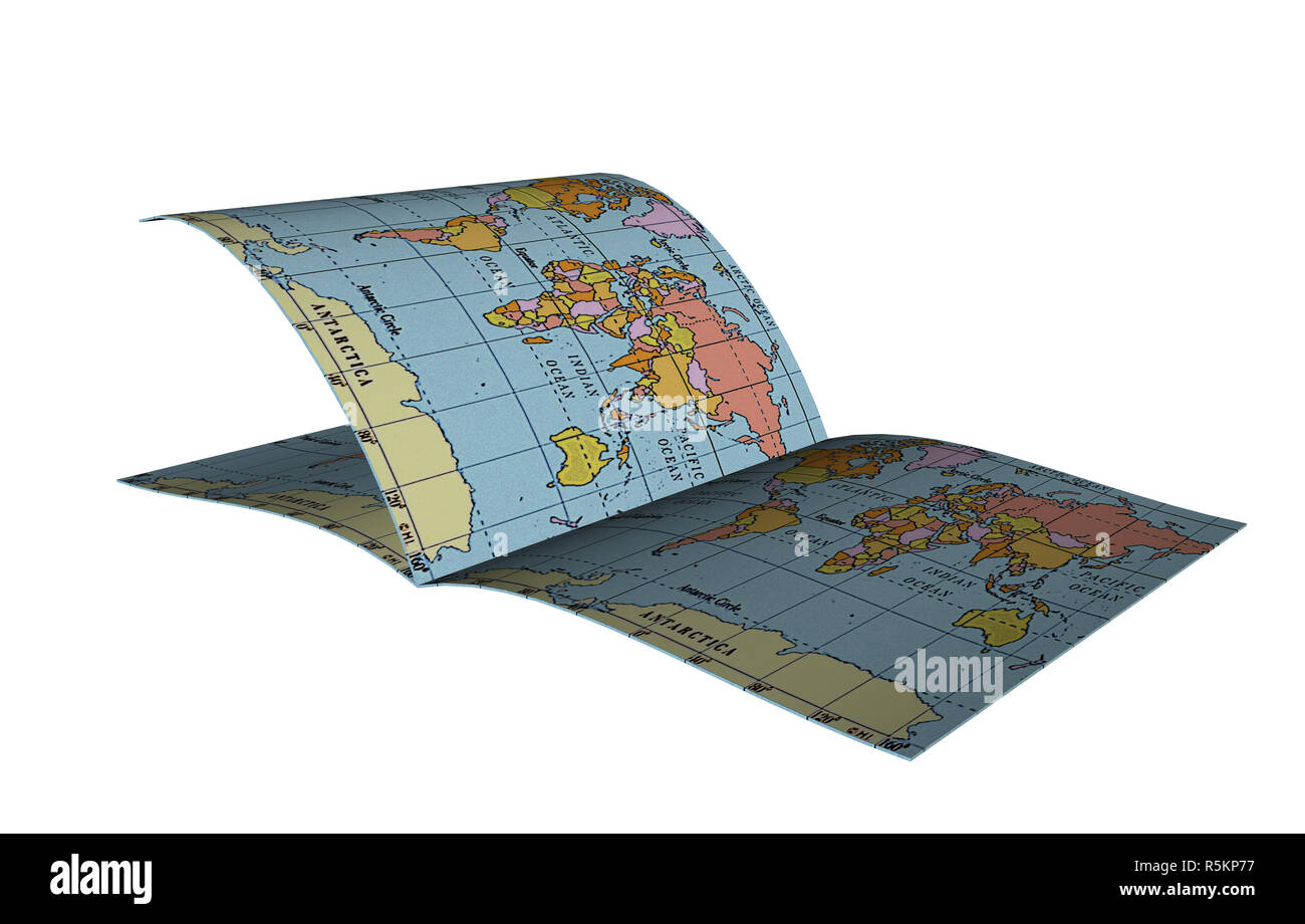 book with maps released Stock Photo - Alamy
