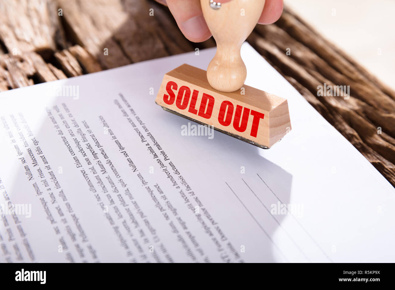 Sold stamp house hi-res stock photography and images - Alamy