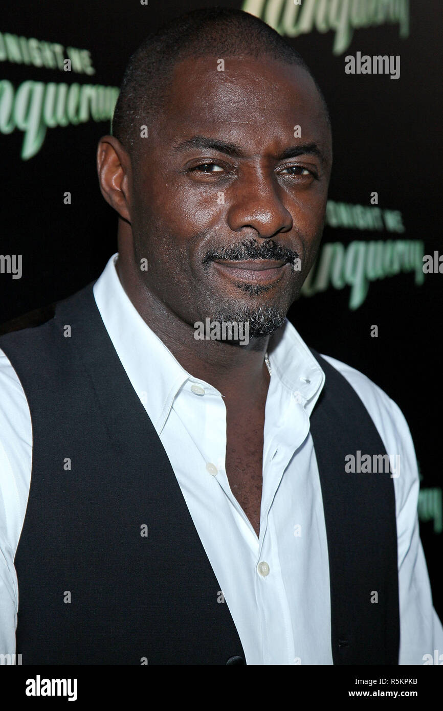 NEW YORK, NY - JULY 13: Actor Idris Elba attends the Tonight We ...