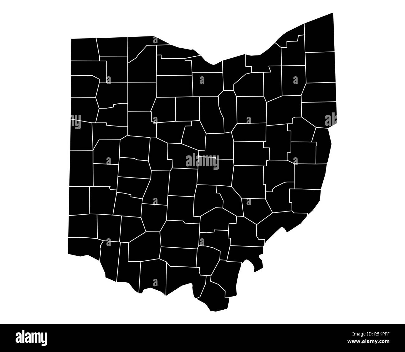 Ohio graphic Black and White Stock Photos & Images - Alamy