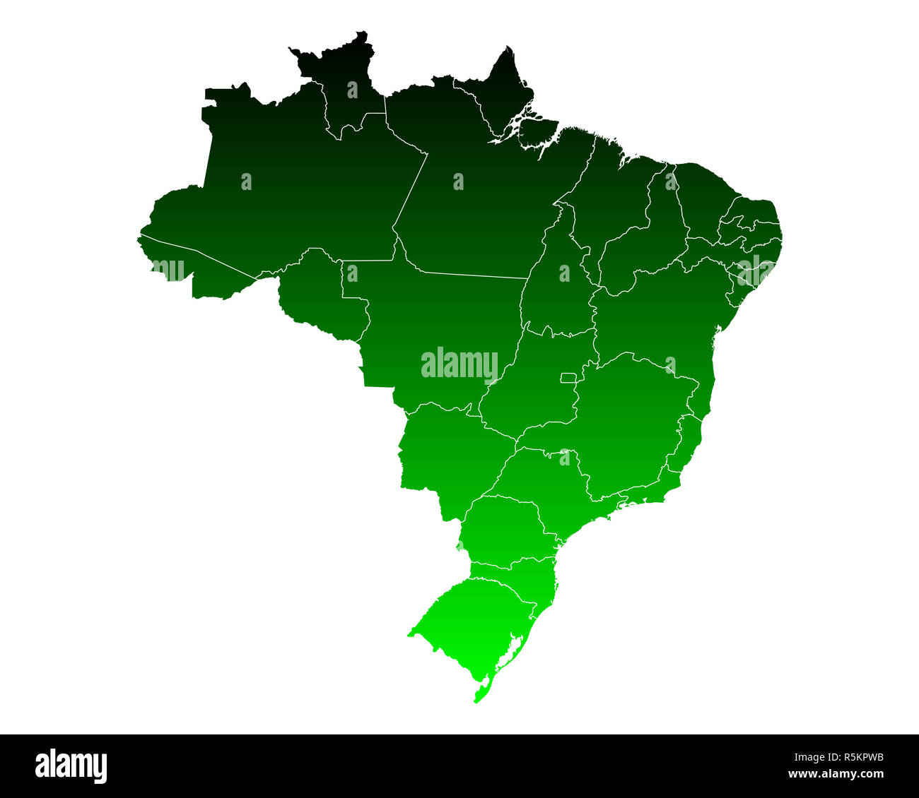 map of brazil Stock Photo - Alamy