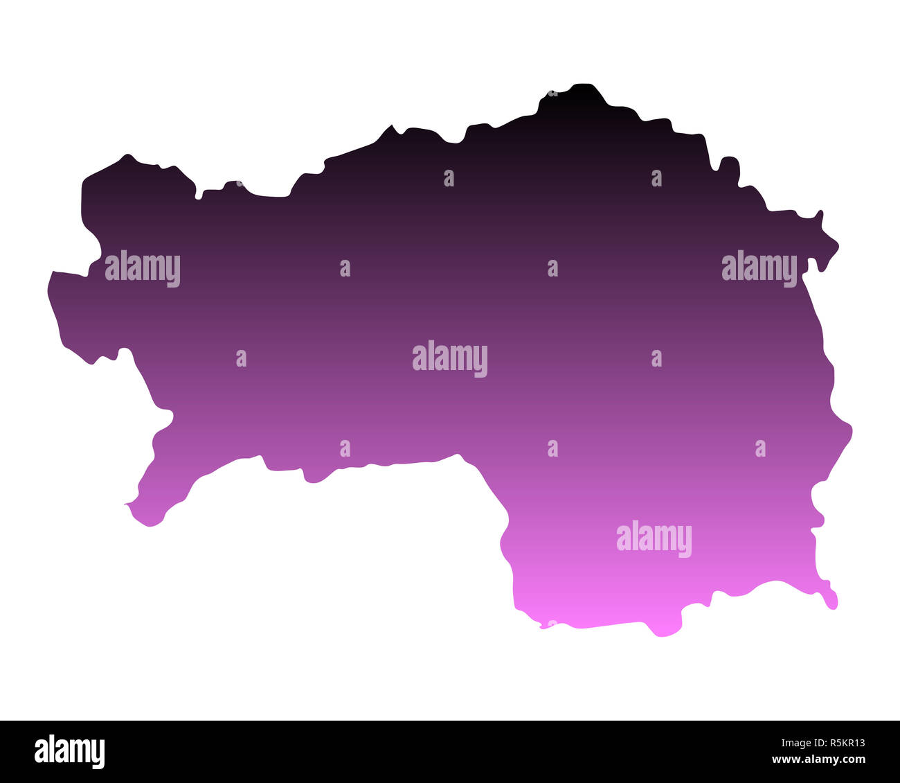 map of styria Stock Photo - Alamy