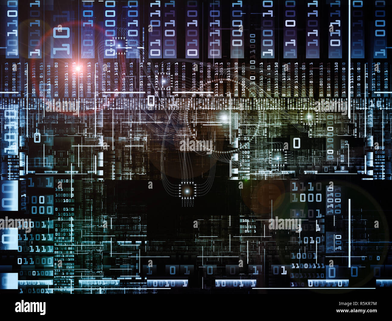 Numeric Technology Links Stock Photo - Alamy