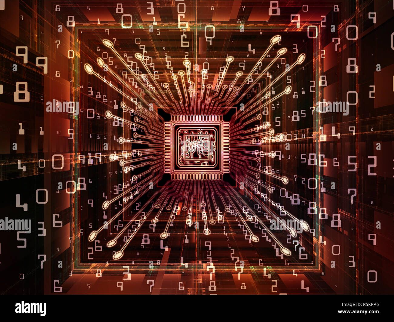 Beyond Digital Processor Stock Photo - Alamy