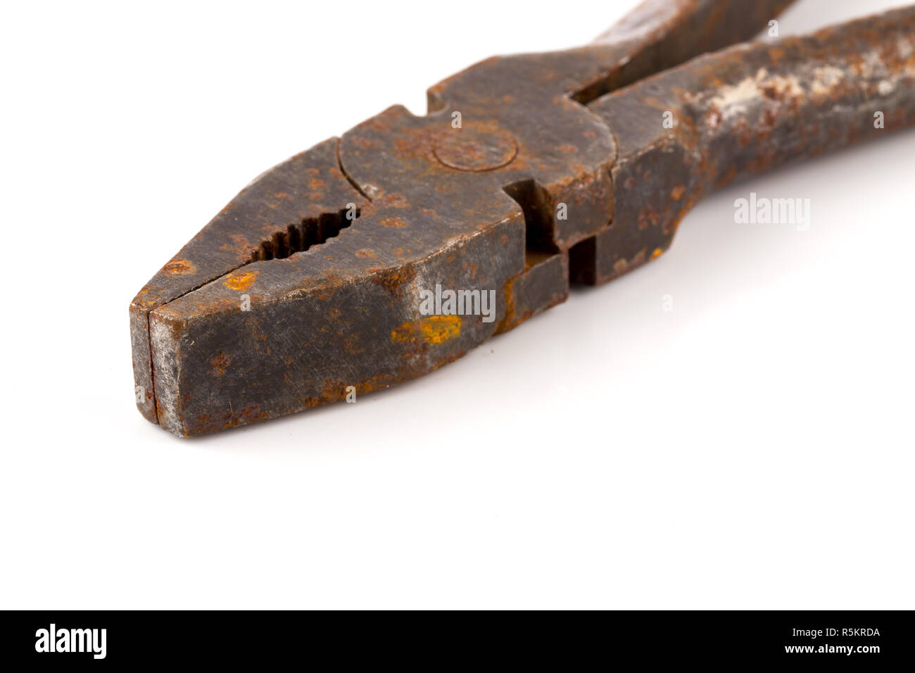 Old rusty pliers Stock Photo - Alamy