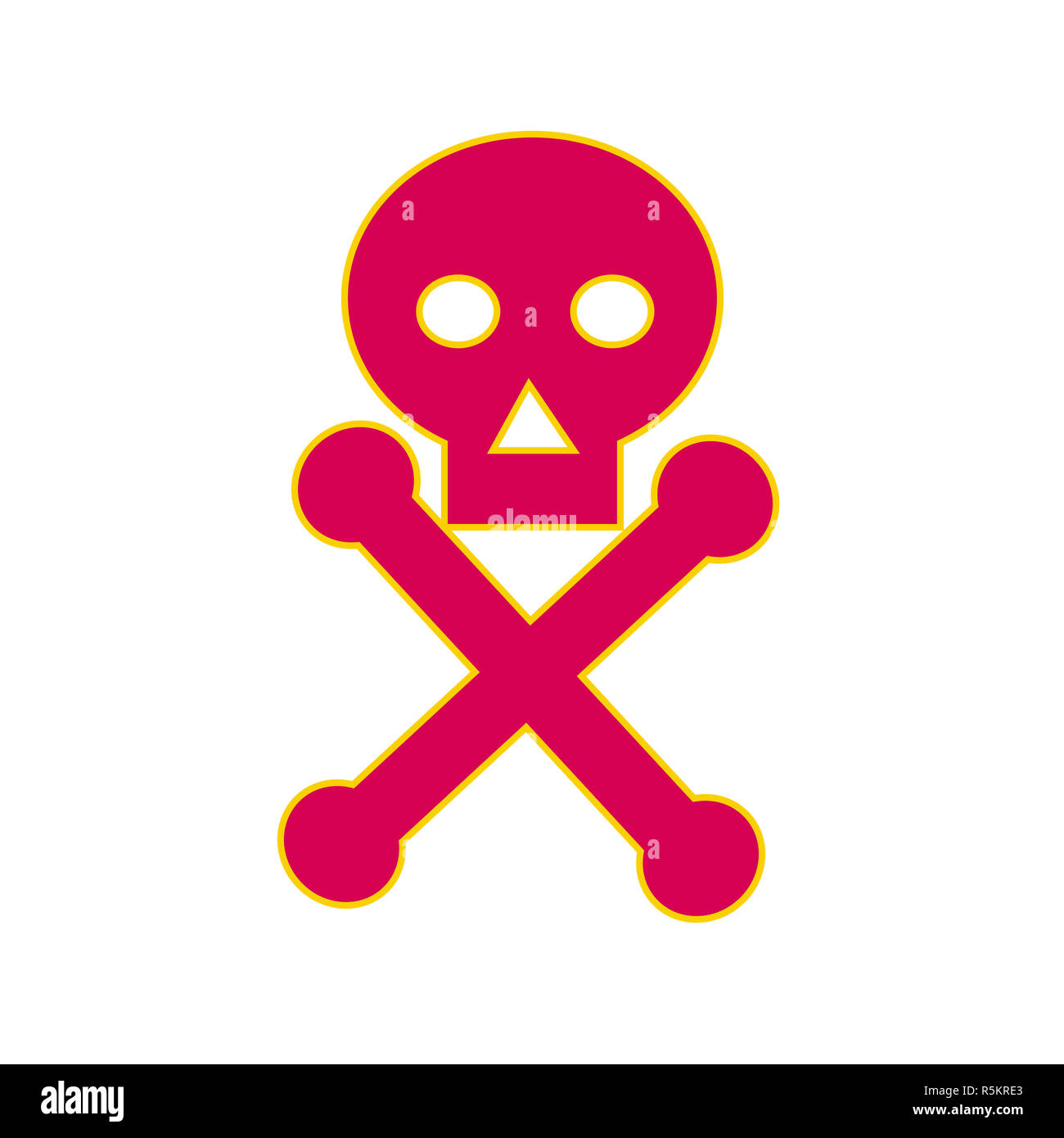 Poison Symbol Icon Stock Photo - Alamy