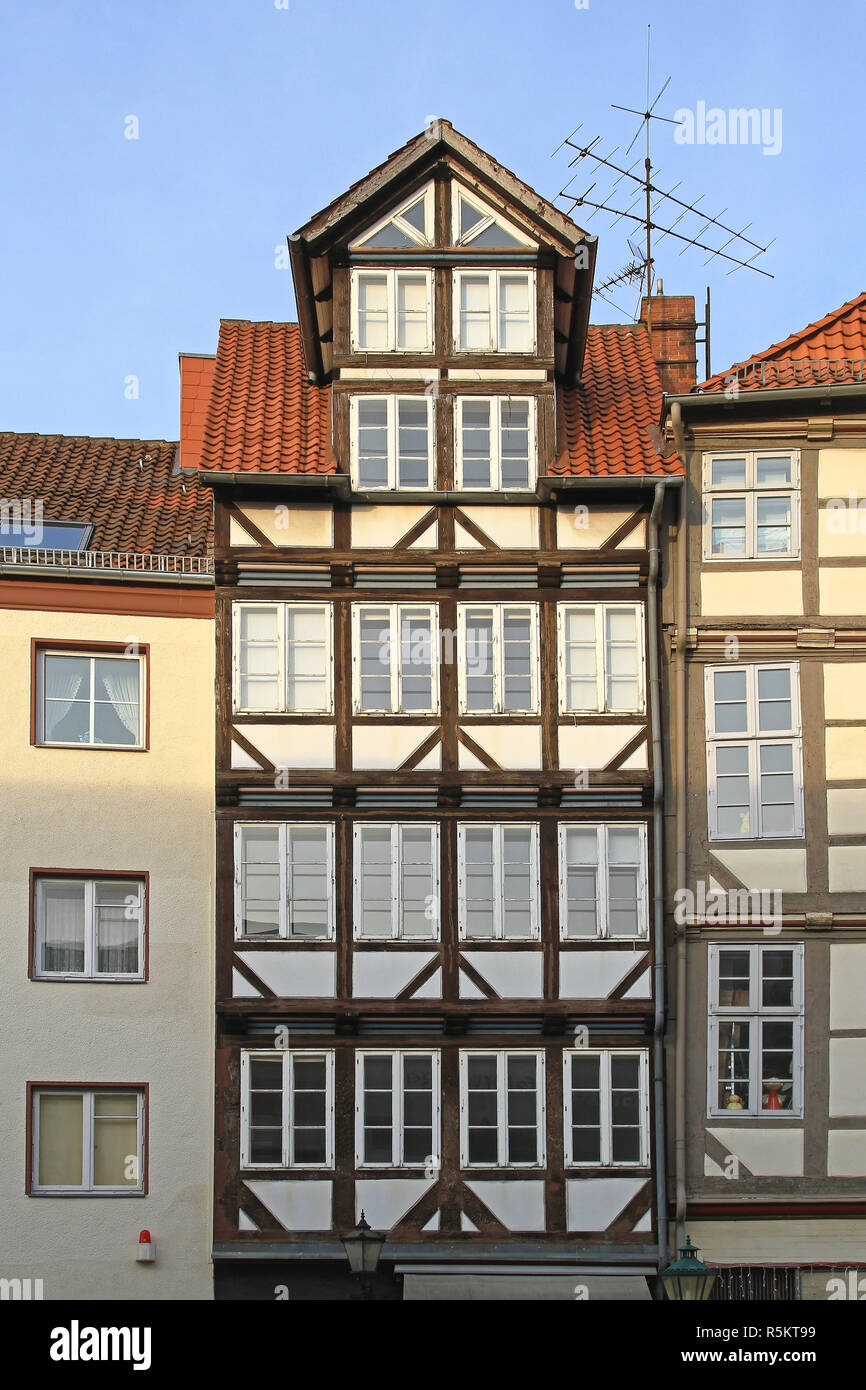 Medieval Hanover House Stock Photo - Alamy