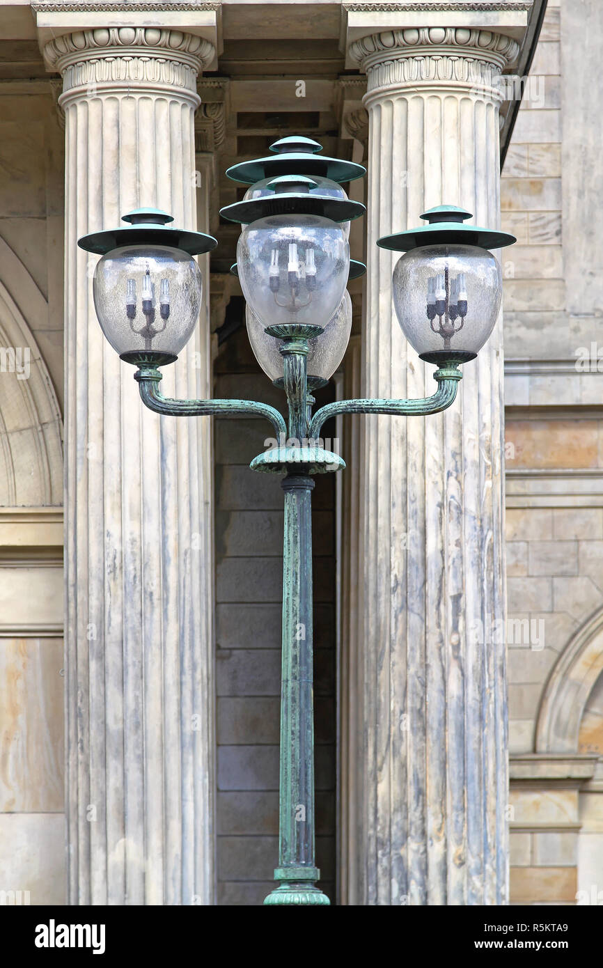 Fluorescent Street Light Stock Photo - Alamy
