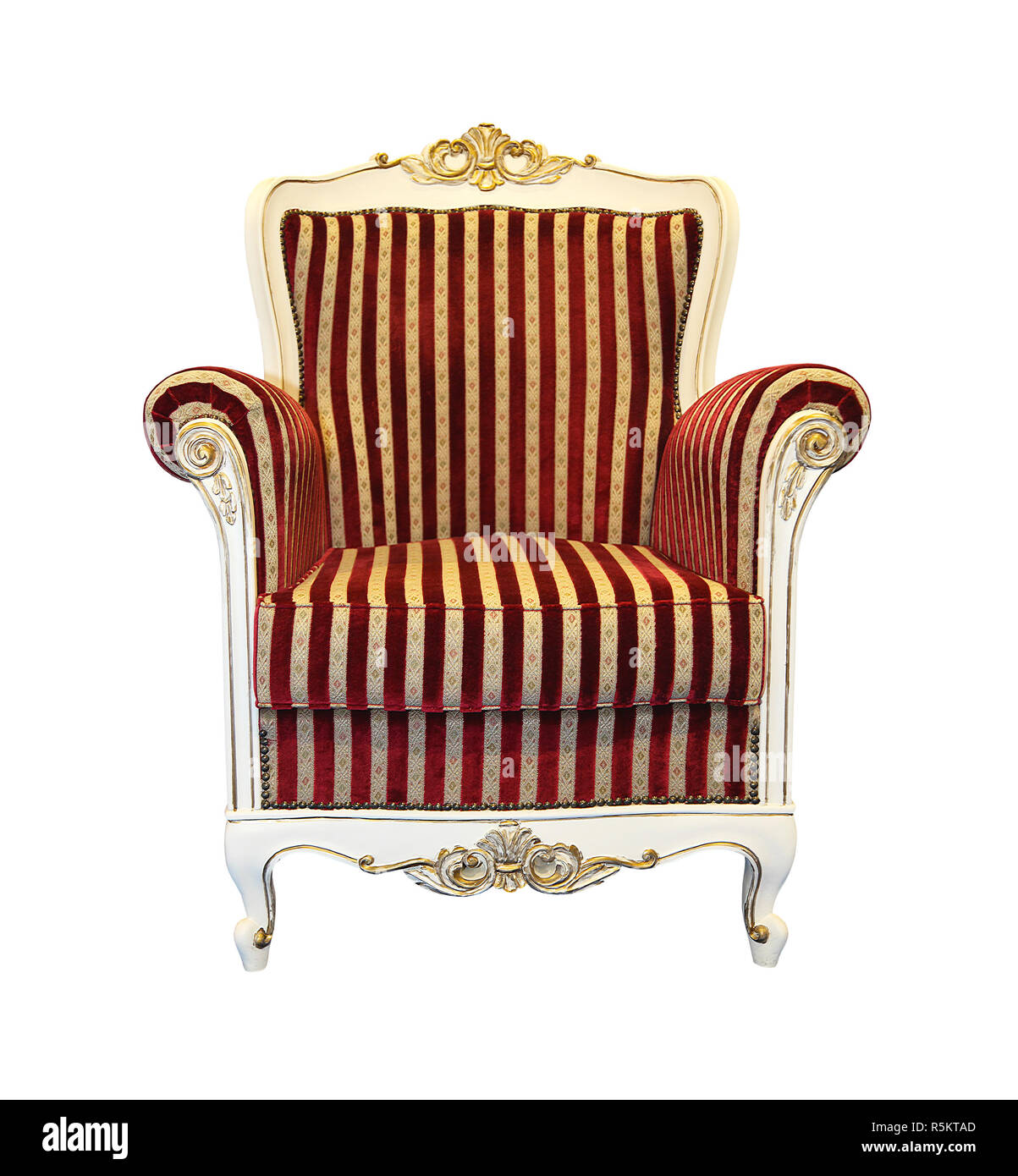 Medieval armchair Cut Out Stock Images & Pictures - Alamy