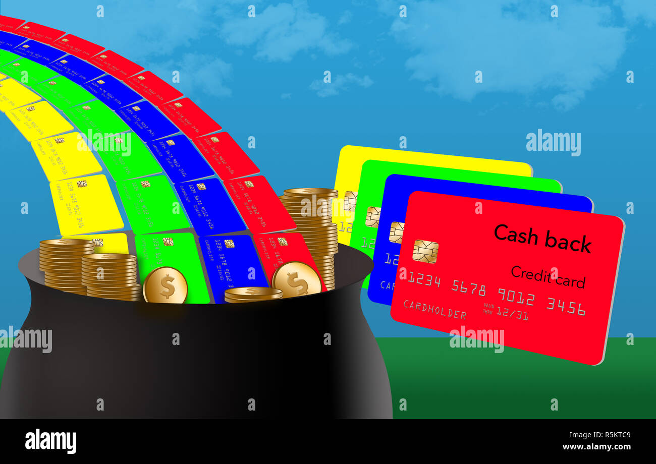 Pot of gold at the end of the rainbow hi-res stock photography and ...