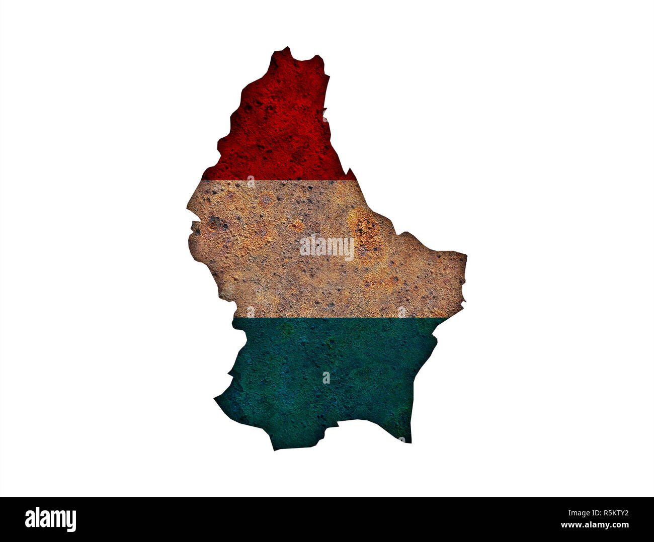 Luxembourg flag map hi-res stock photography and images - Alamy