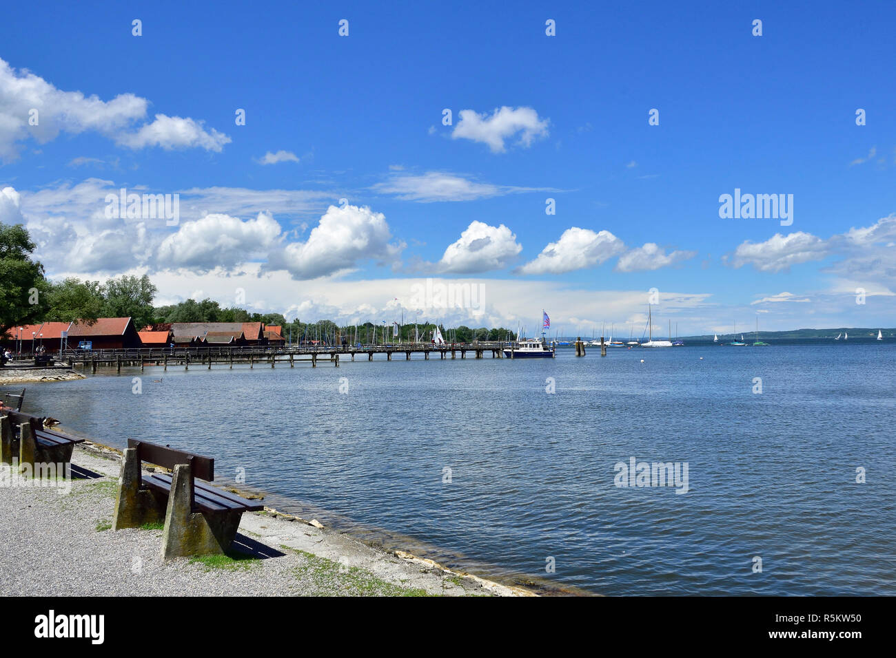 diessen am ammersee in bavaria Stock Photo - Alamy