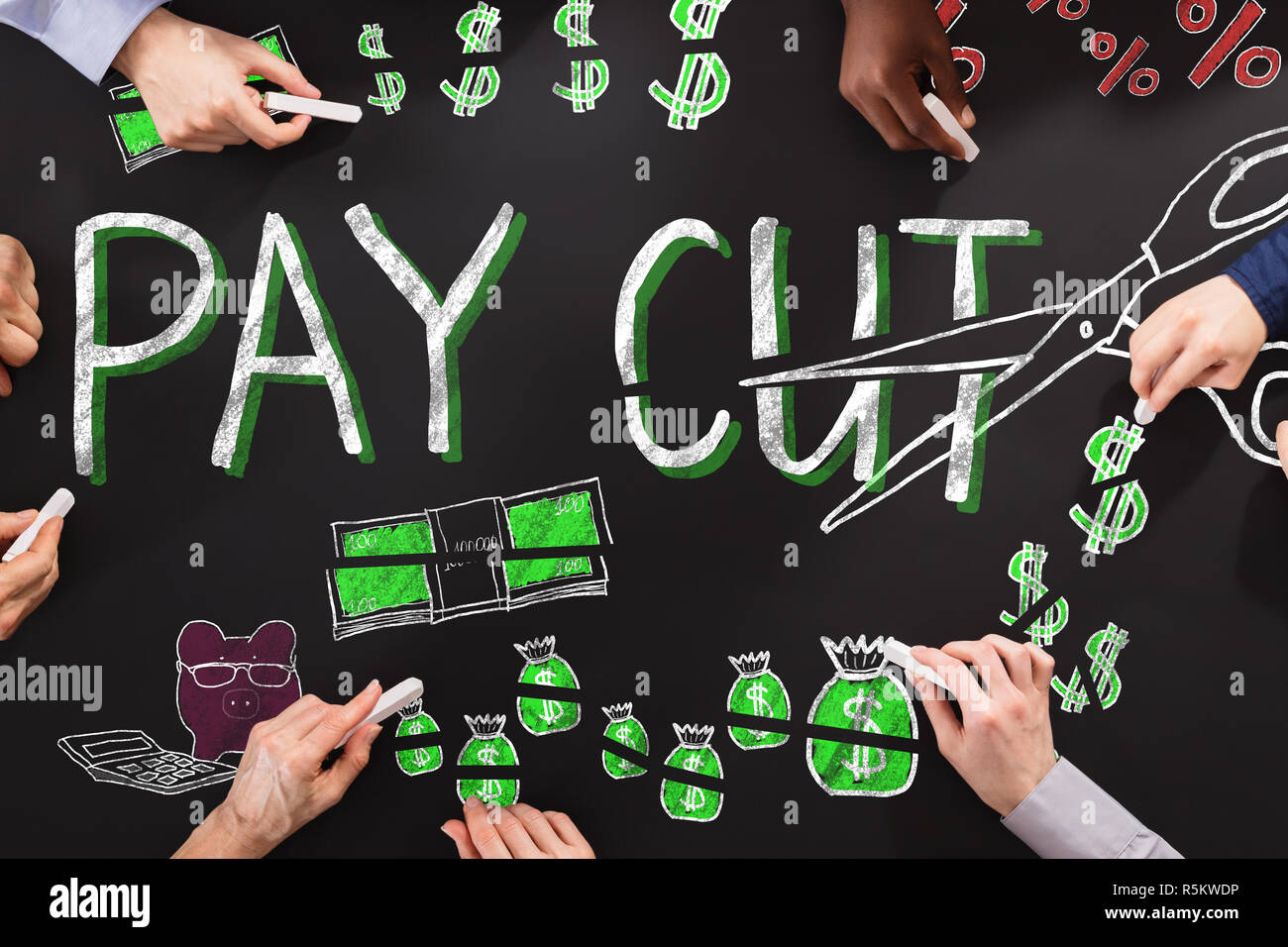 Paycut hi-res stock photography and images - Alamy