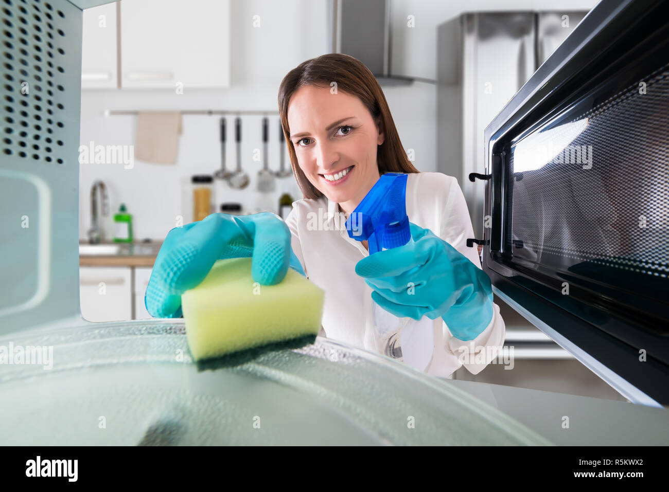Workers had microwave hi-res stock photography and images - Alamy