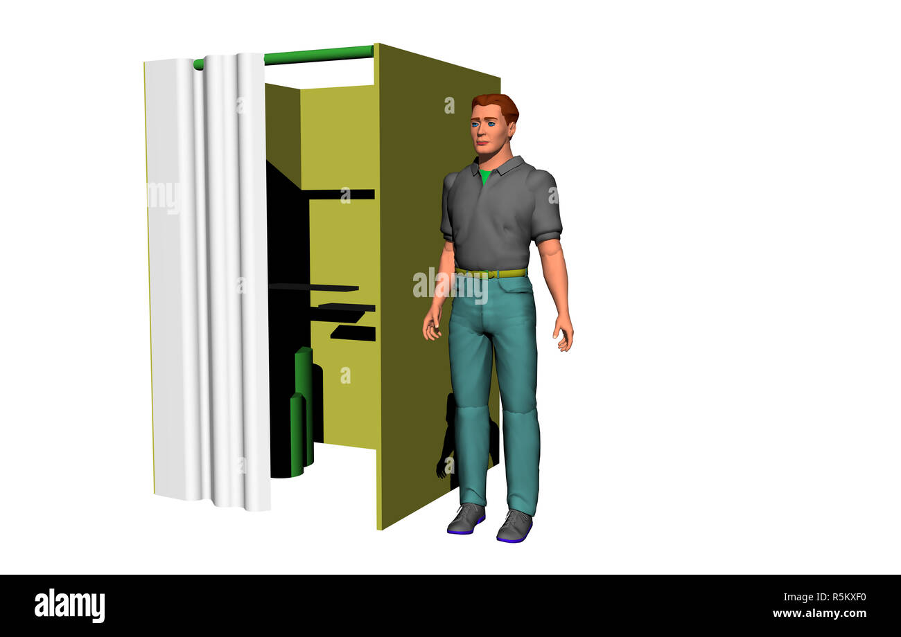 Man locker room Cut Out Stock Images & Pictures - Alamy
