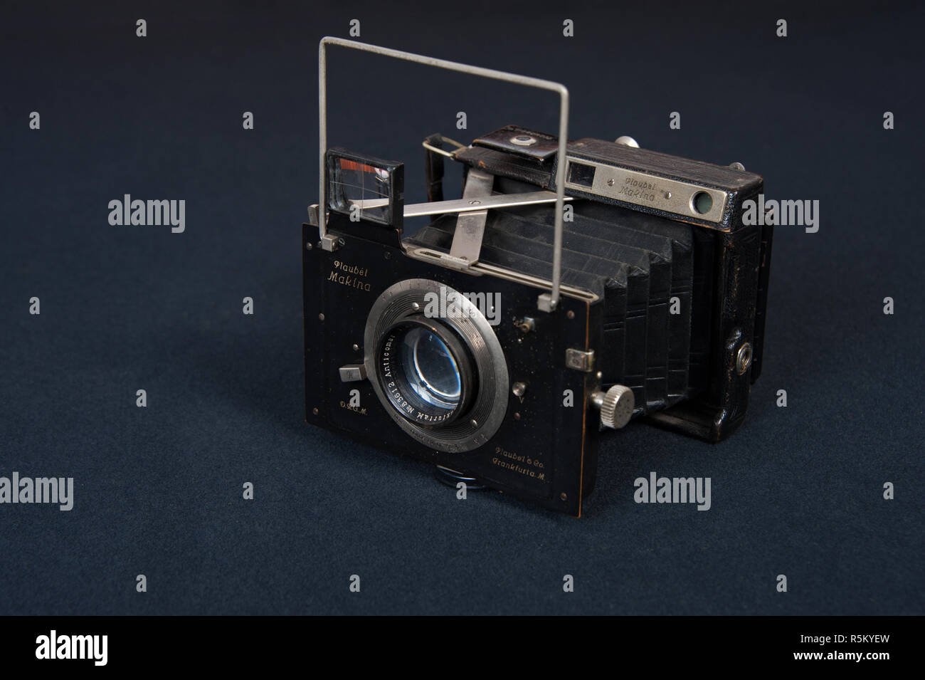 A vintage professional roll film camera made in Frankfurt Germany ...