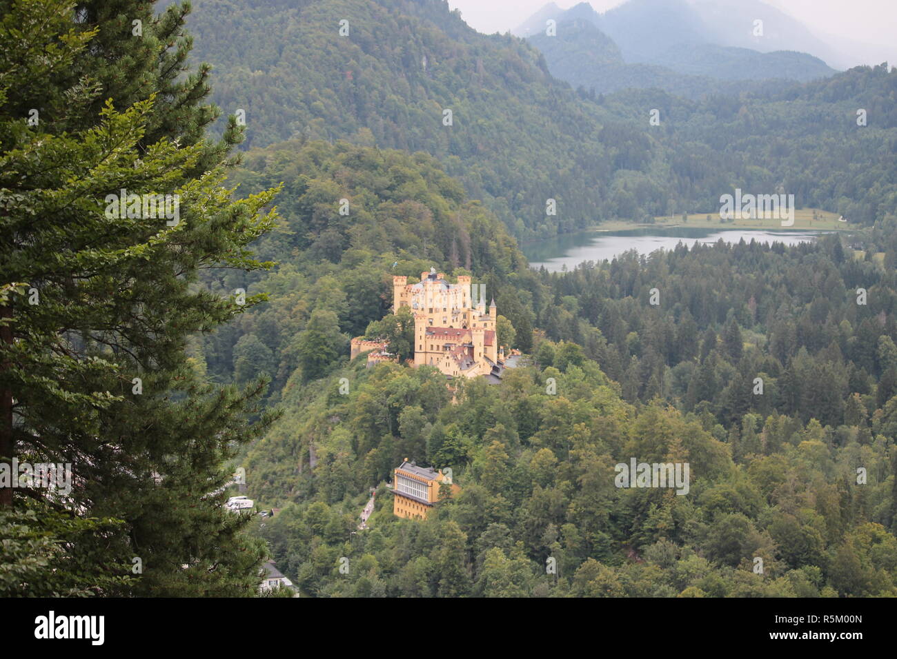Hohenschwangau Castle (German: Schloss Hohenschwangau) is a 19th ...