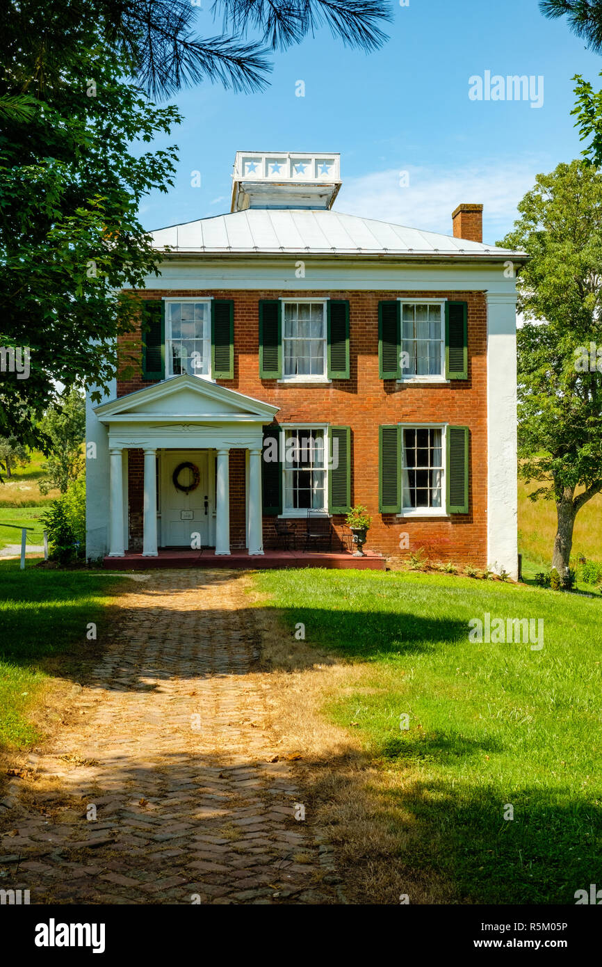 Church Hill, 78 Sam Houston Way, Lexington, Virginia Stock Photo - Alamy
