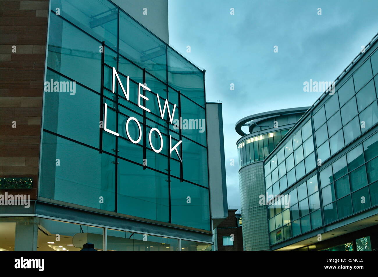 New Look store glass shop front Stock Photo - Alamy