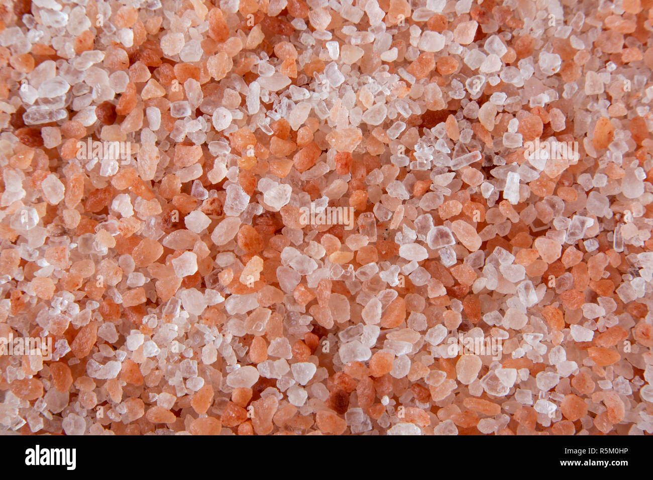 Himalayan sea salt background, closeup Stock Photo - Alamy