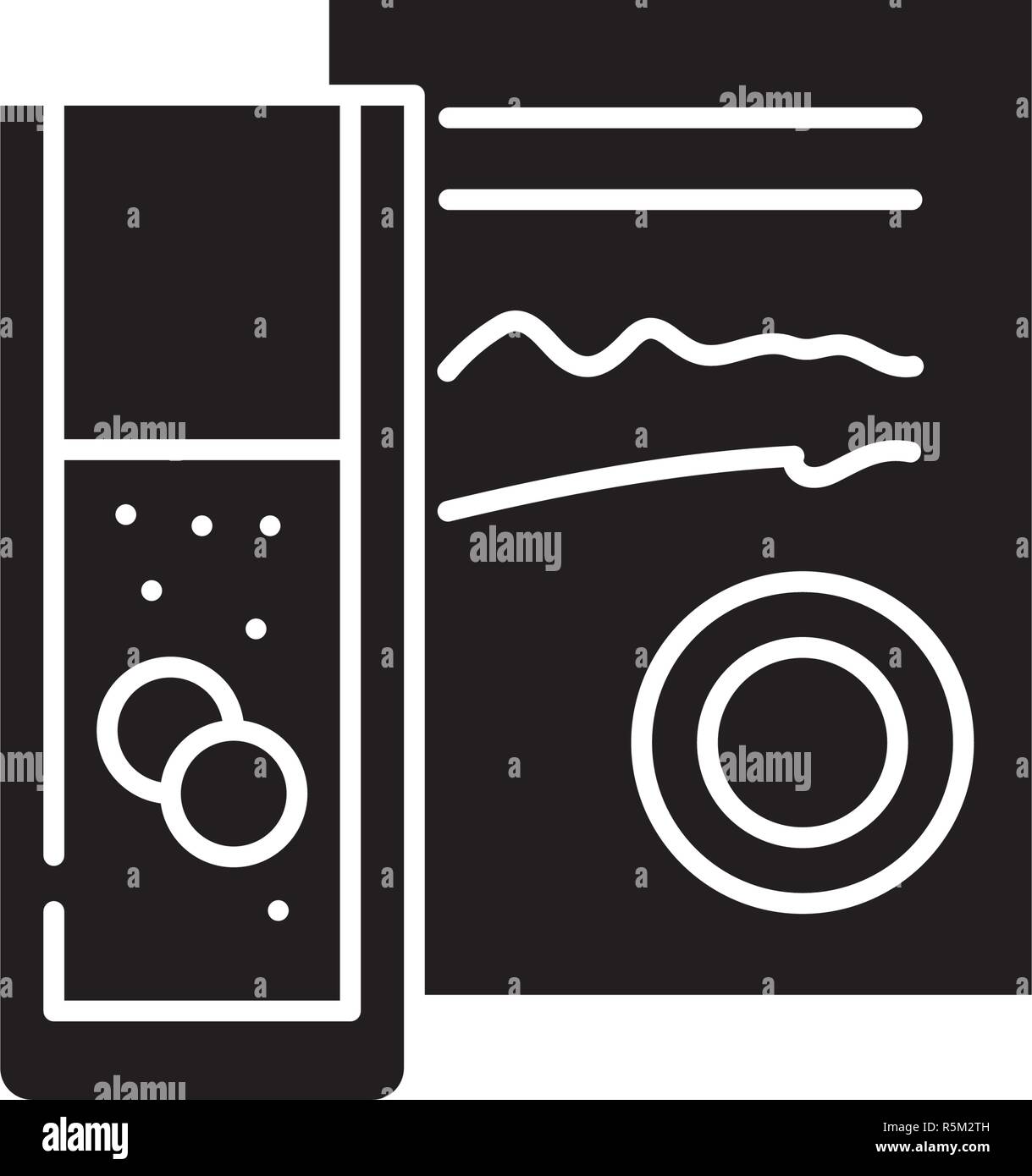 Young black woman mother Stock Vector Images - Alamy